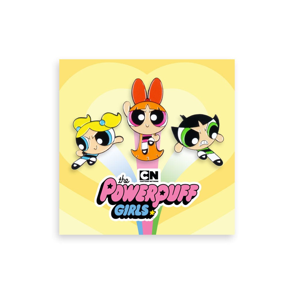 The Powerpuff Girls Enamel 3-Pin Set – Mondo