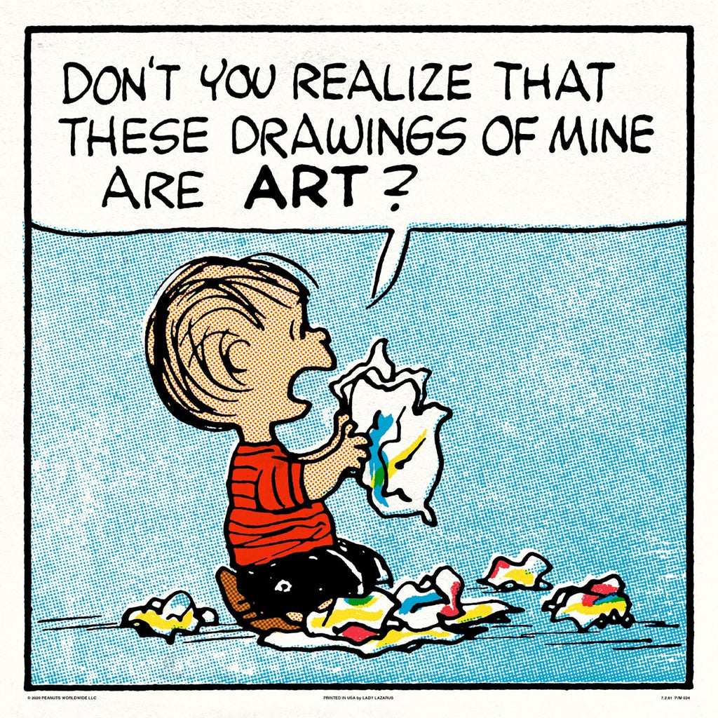 Peanuts - Art Screenprinted Poster – Mondo