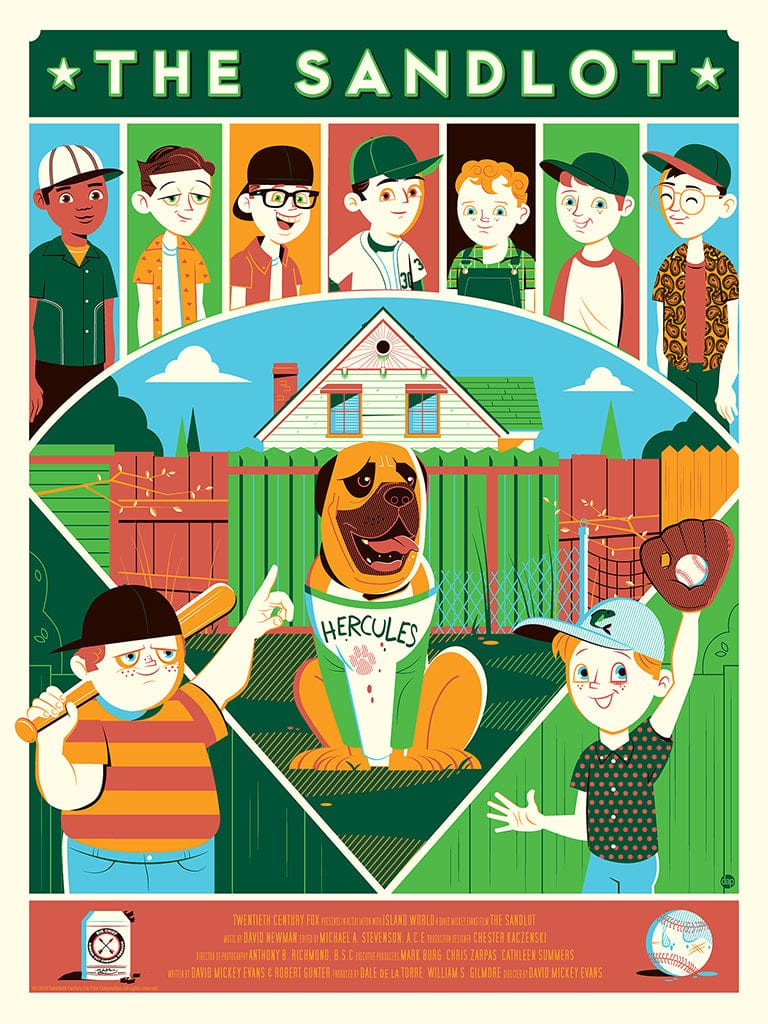 The Sandlot (Variant) Poster – Mondo