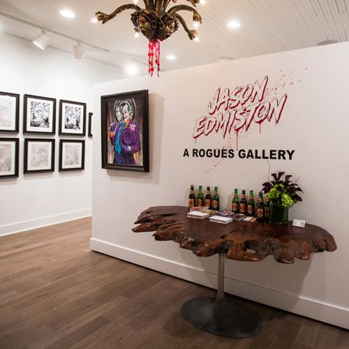 Jason Edmiston A ROGUES GALLERY Event Photos! – Mondo
