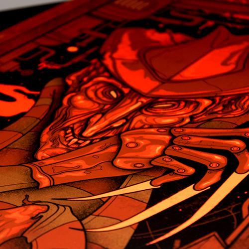 A NIGHTMARE ON ELM STREET by Graham Erwin Detail Shots – Mondo