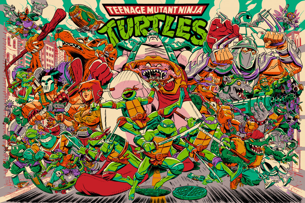 Teenage Mutant Ninja Turtles Variant Poster – Mondo