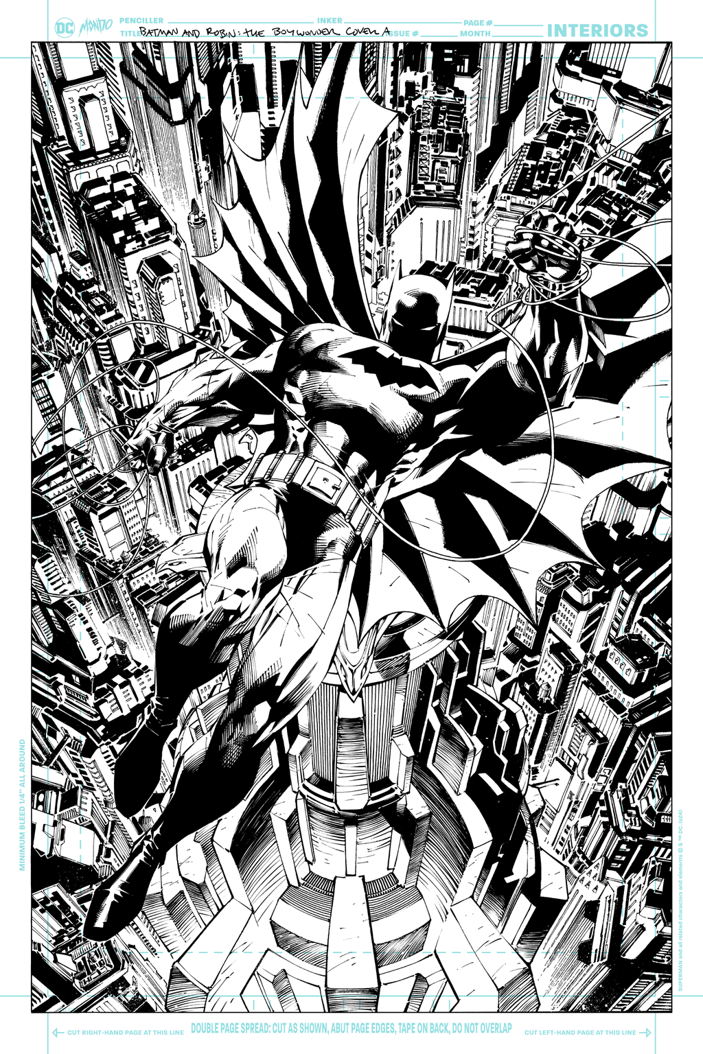 All-Star Batman and Robin, the Boy Wonder #1 Variant Poster – Mondo