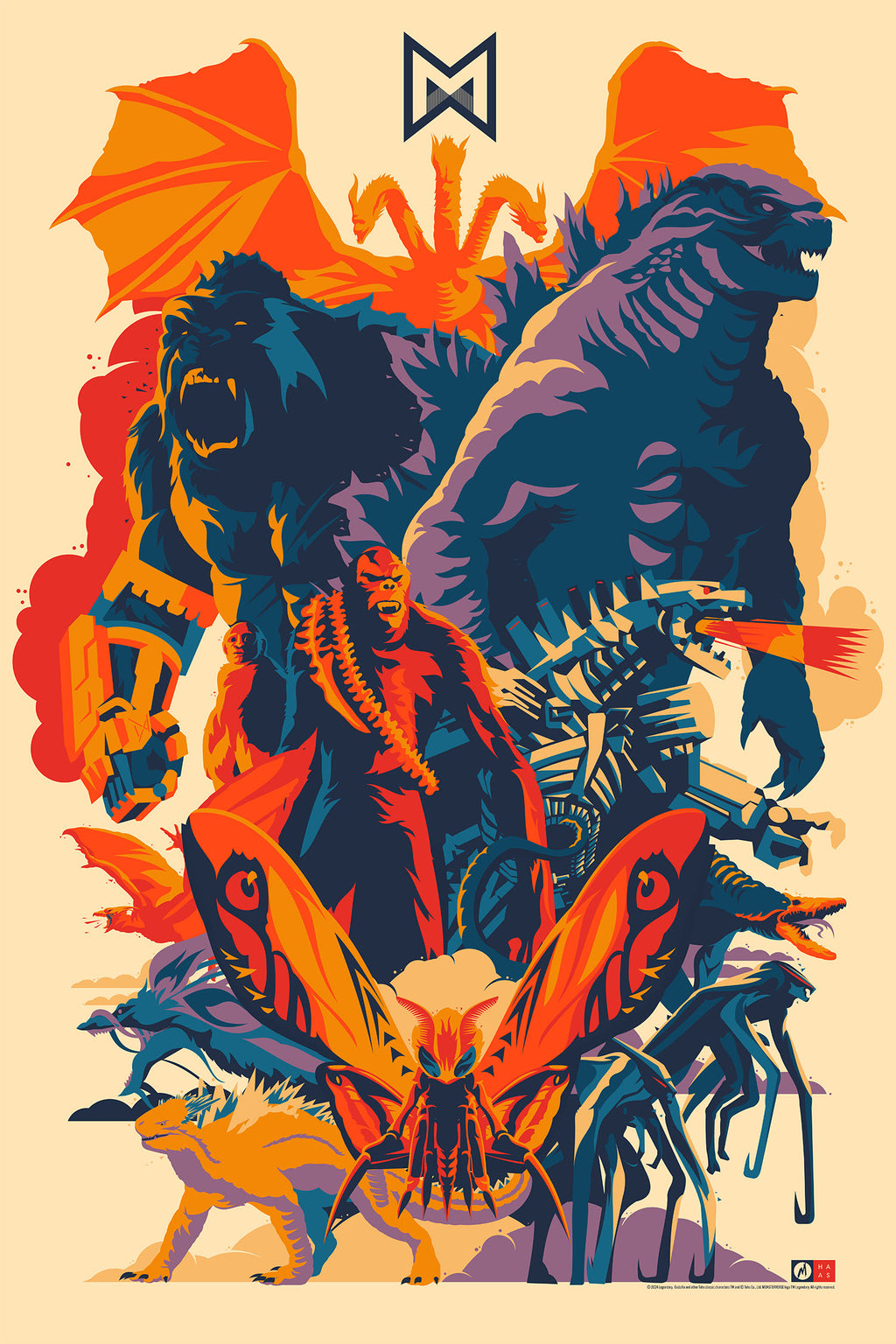 Monsterverse Poster – Mondo