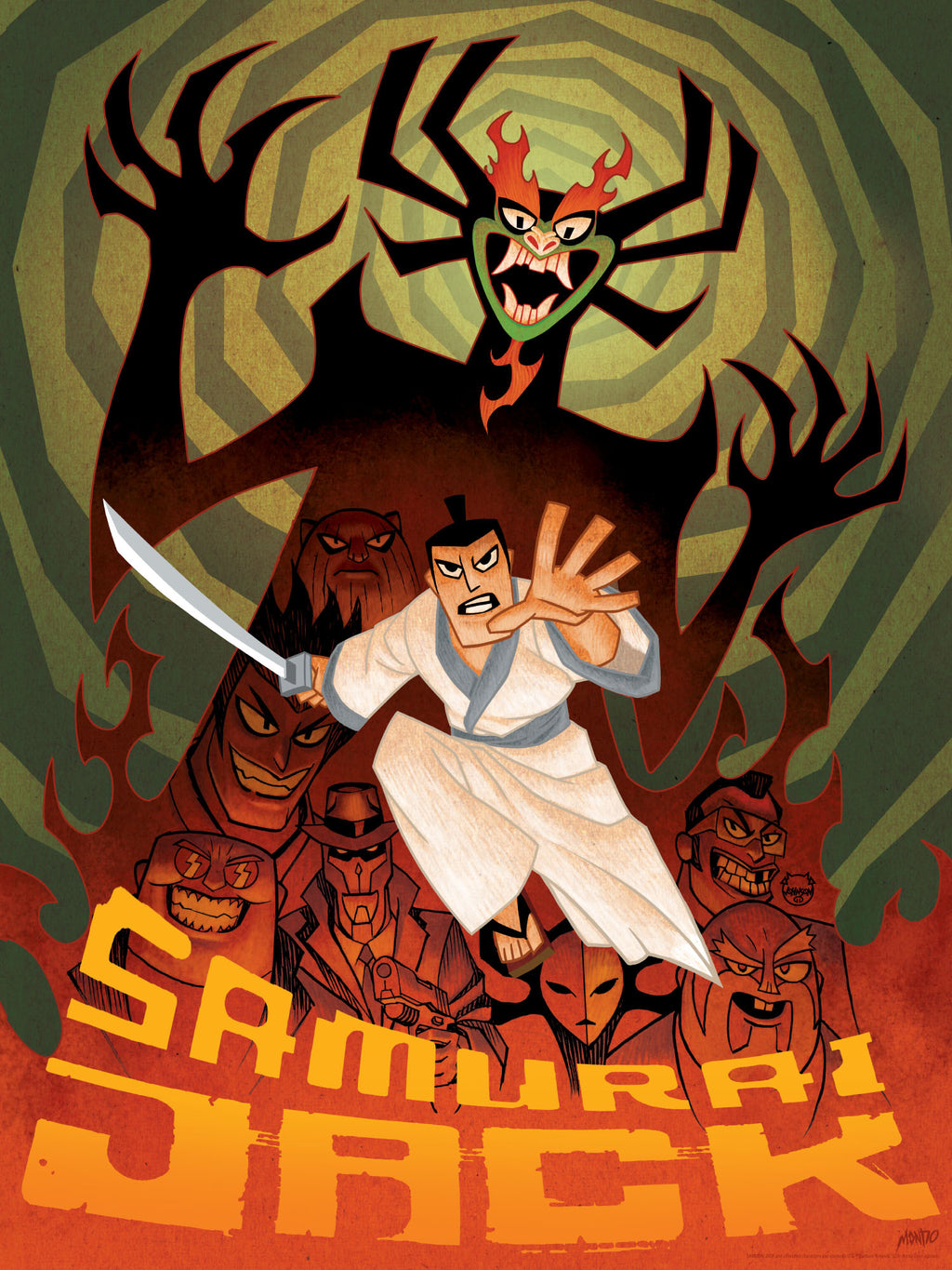 Samurai Jack Poster – Mondo