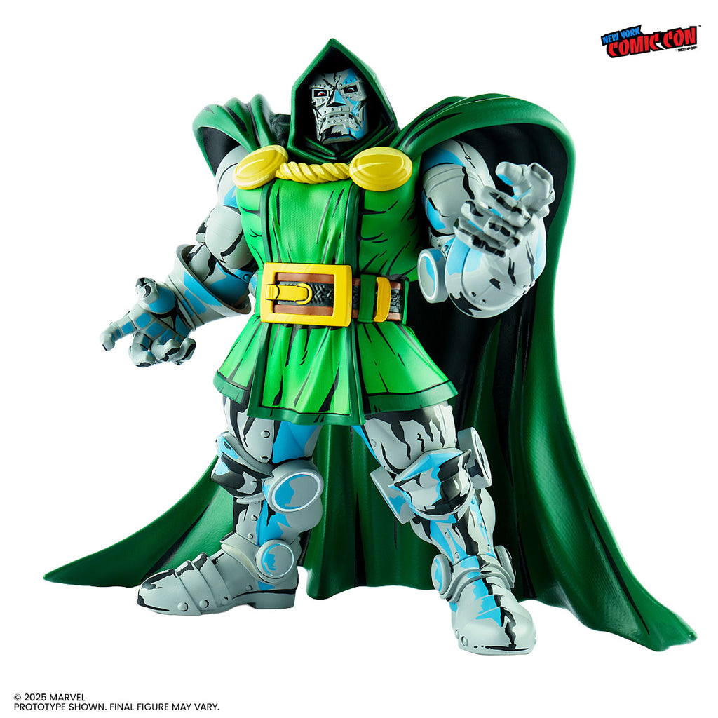 Doctor Doom Soft Vinyl Figure - Comic Deco Variant – Mondo