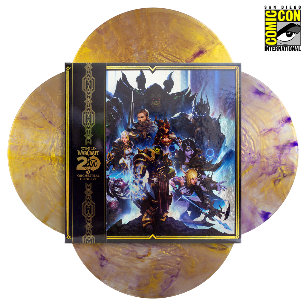 World of Warcraft: 20 Years of Music 4XLP (SDCC Exclusive Gold) – Mondo
