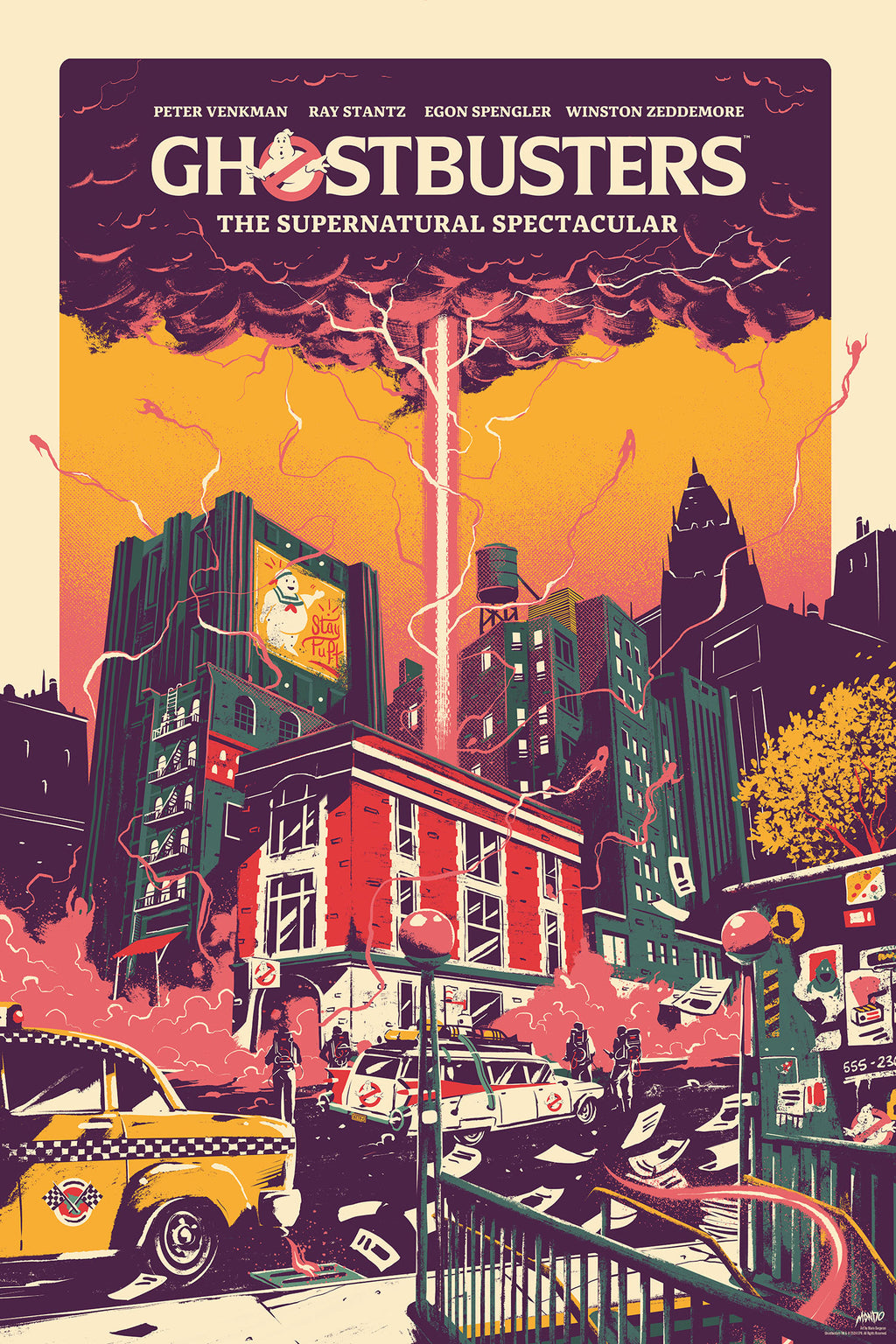 Ghostbusters Poster Font