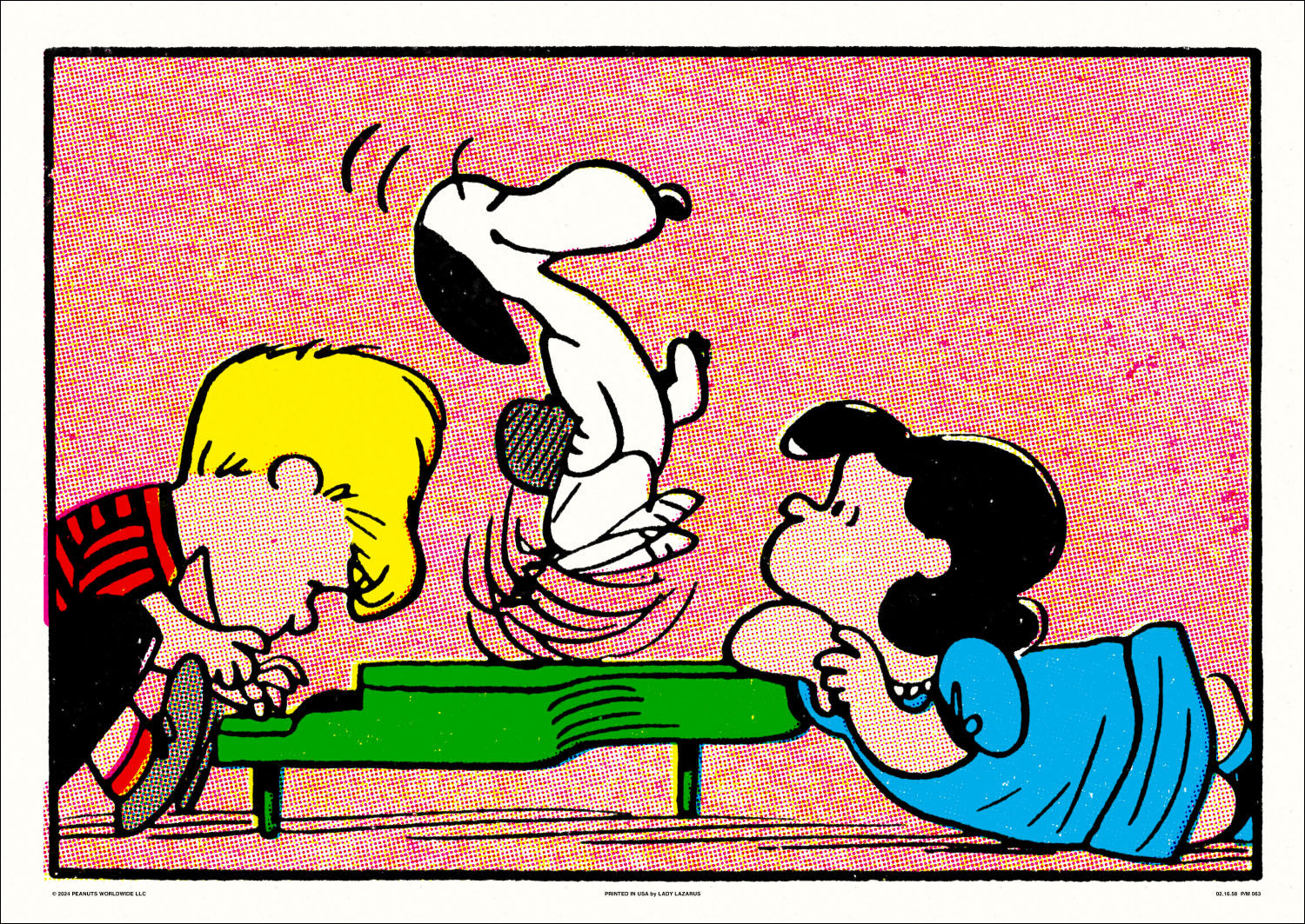 Peanuts Snoopy Dancing Poster – Mondo