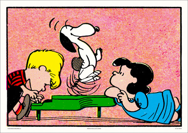 Peanuts Snoopy Dancing Poster – Mondo