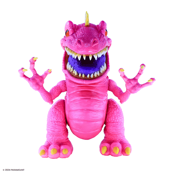Reptar - Vinyl Designer Figure by James Groman - Exclusive Purple Vari ...