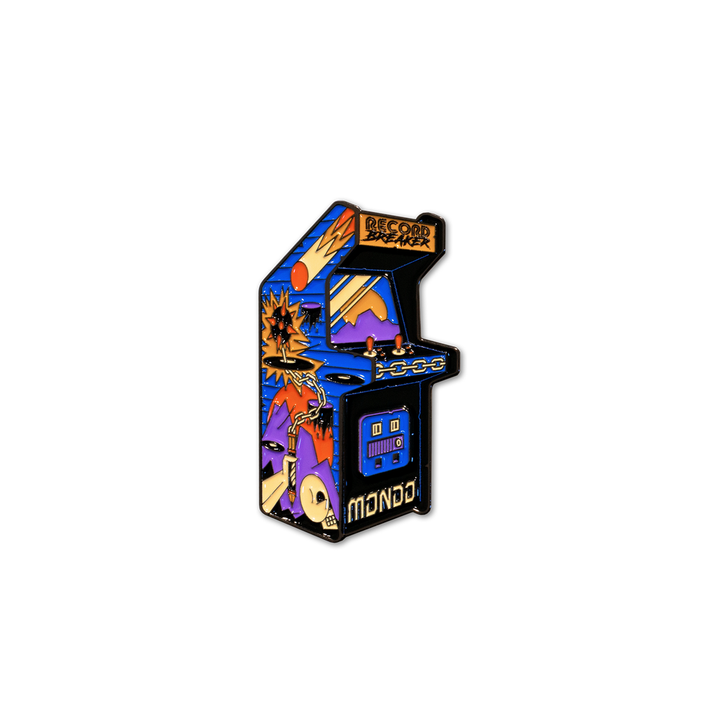 Mondo Record Breaker Enamel Pin