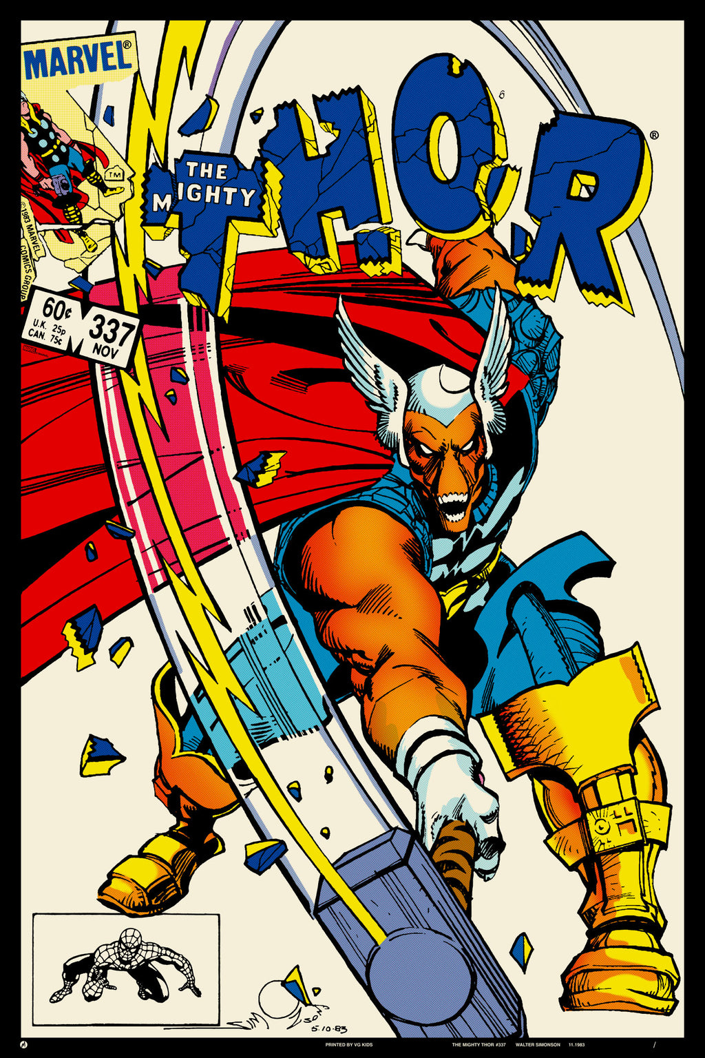 Thor #337 Poster – Mondo