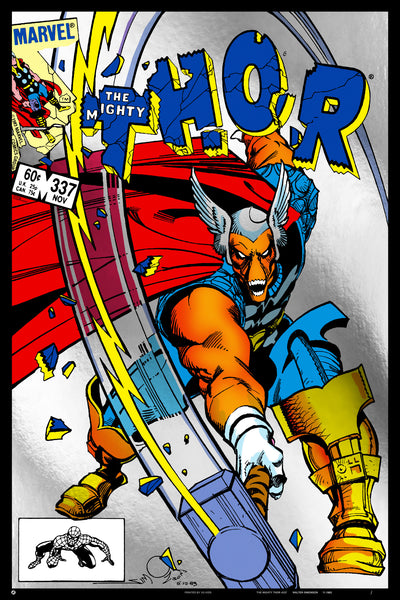 Thor #337 Variant Poster – Mondo