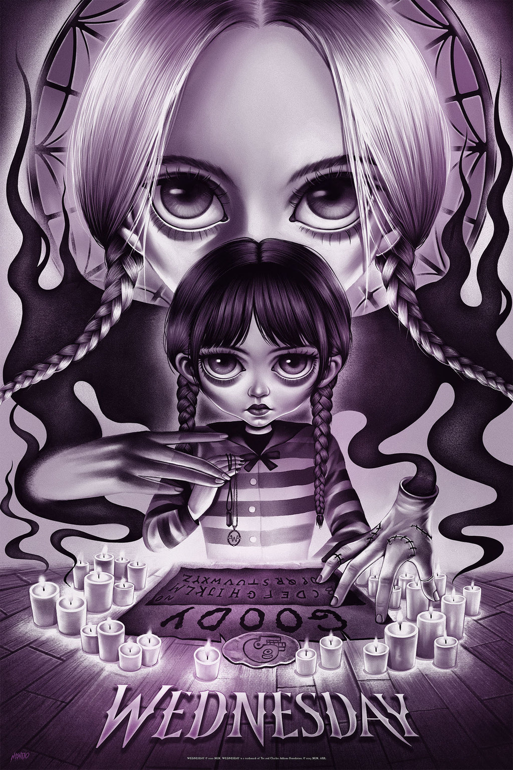 Wednesday Foil Variant Poster – Mondo