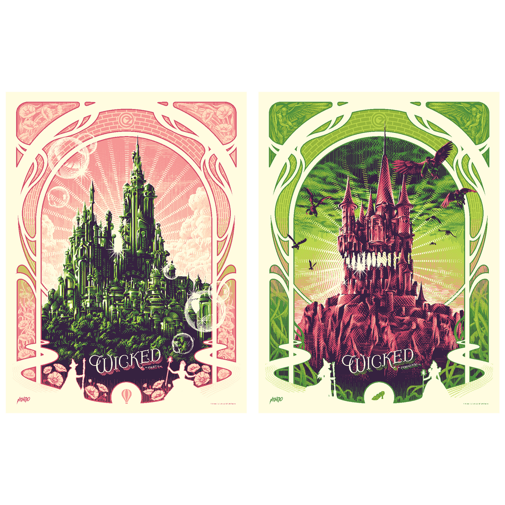 Wicked (Timed Edition) Poster Set – Mondo