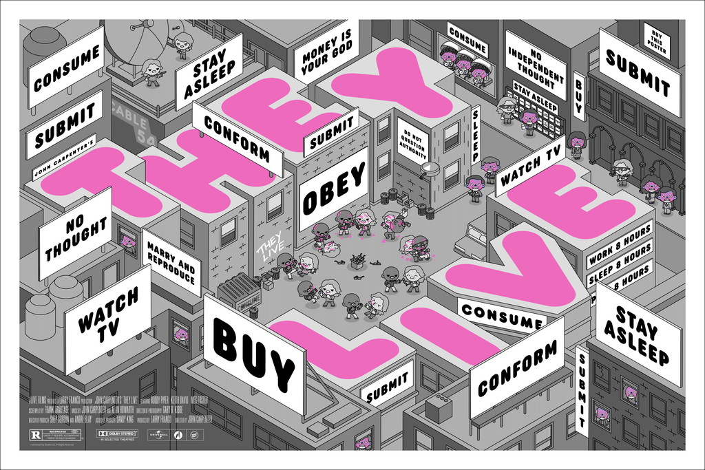 They Live Variant Poster – Mondo