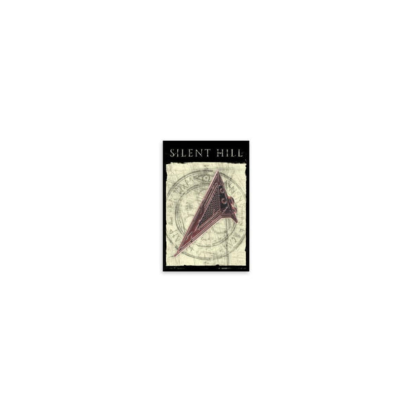 Red Pyramid Thing Enamel Pin – Mondo
