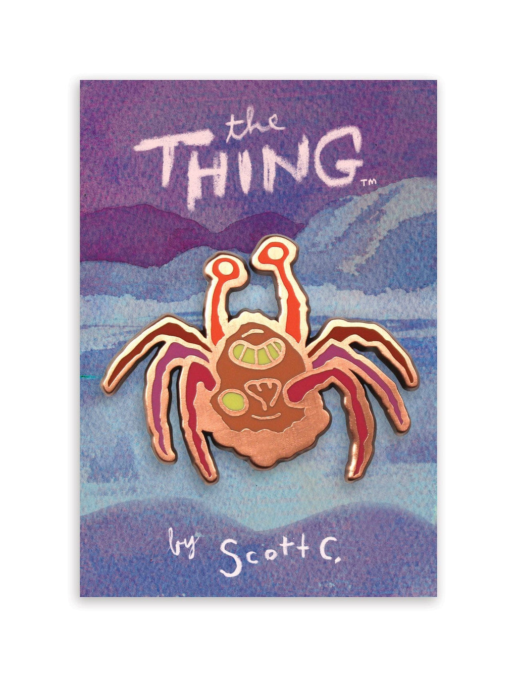 Infected Creature Enamel Pin – Mondo