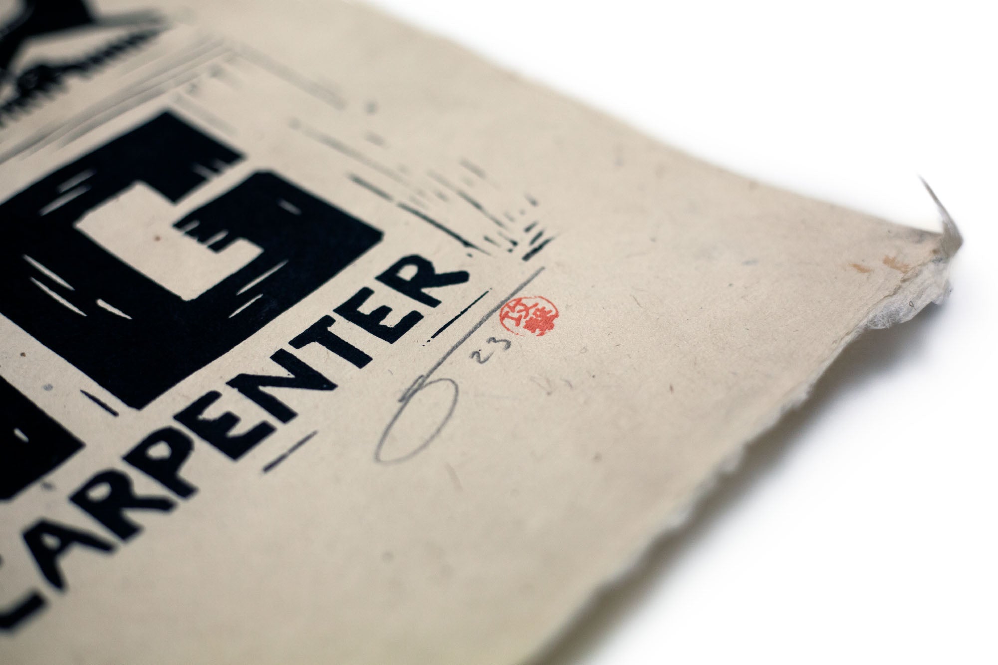 The Thing Linocut Poster – Mondo