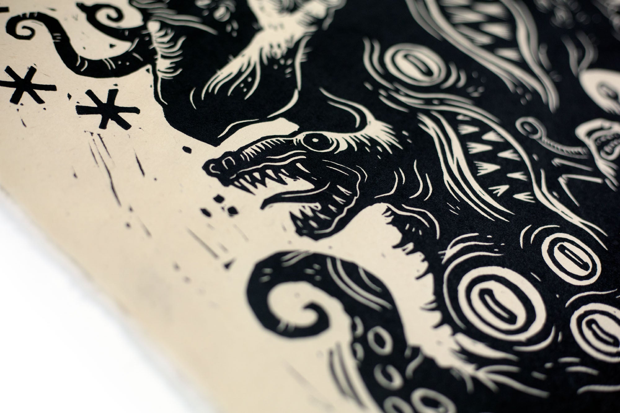 The Thing Linocut Poster – Mondo