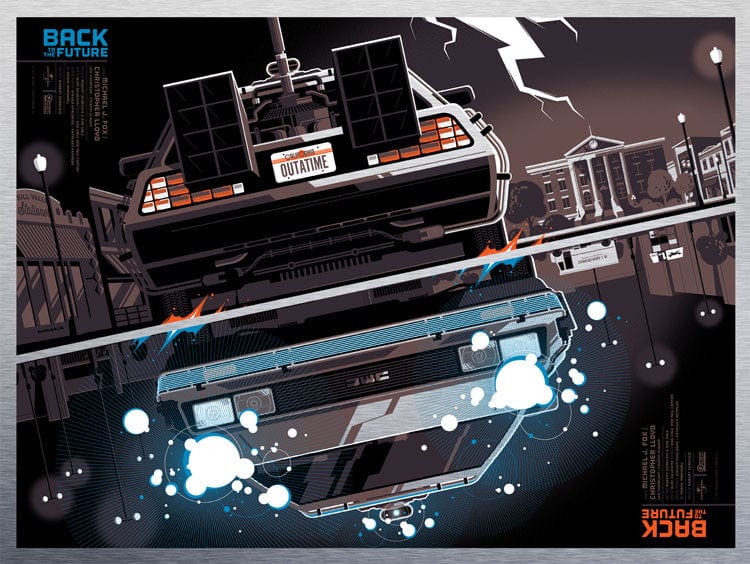 Back to the Future (Metal Variant) – Whalen – Mondo
