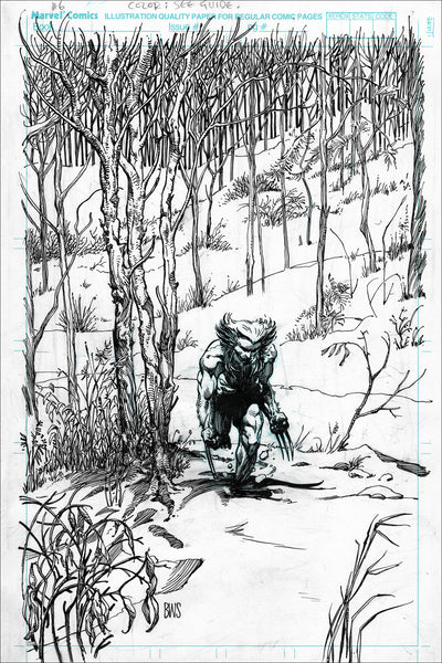 Marvel Comics Presents #77: Weapon X Original Art Variant Poster – Mondo