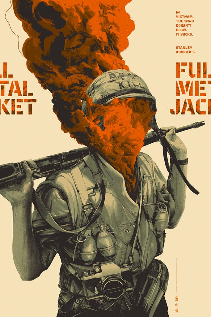 Full Metal Jacket Poster – Mondo
