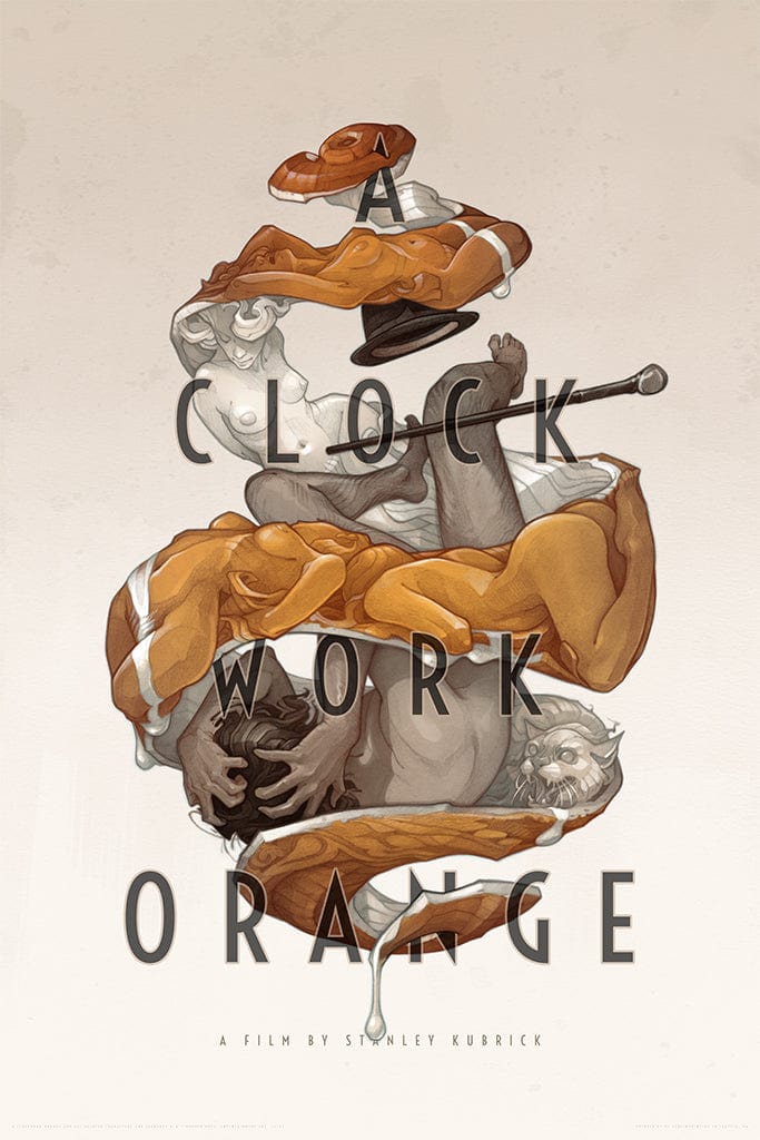 A Clockwork Orange Screenprinted Poster – Mondo