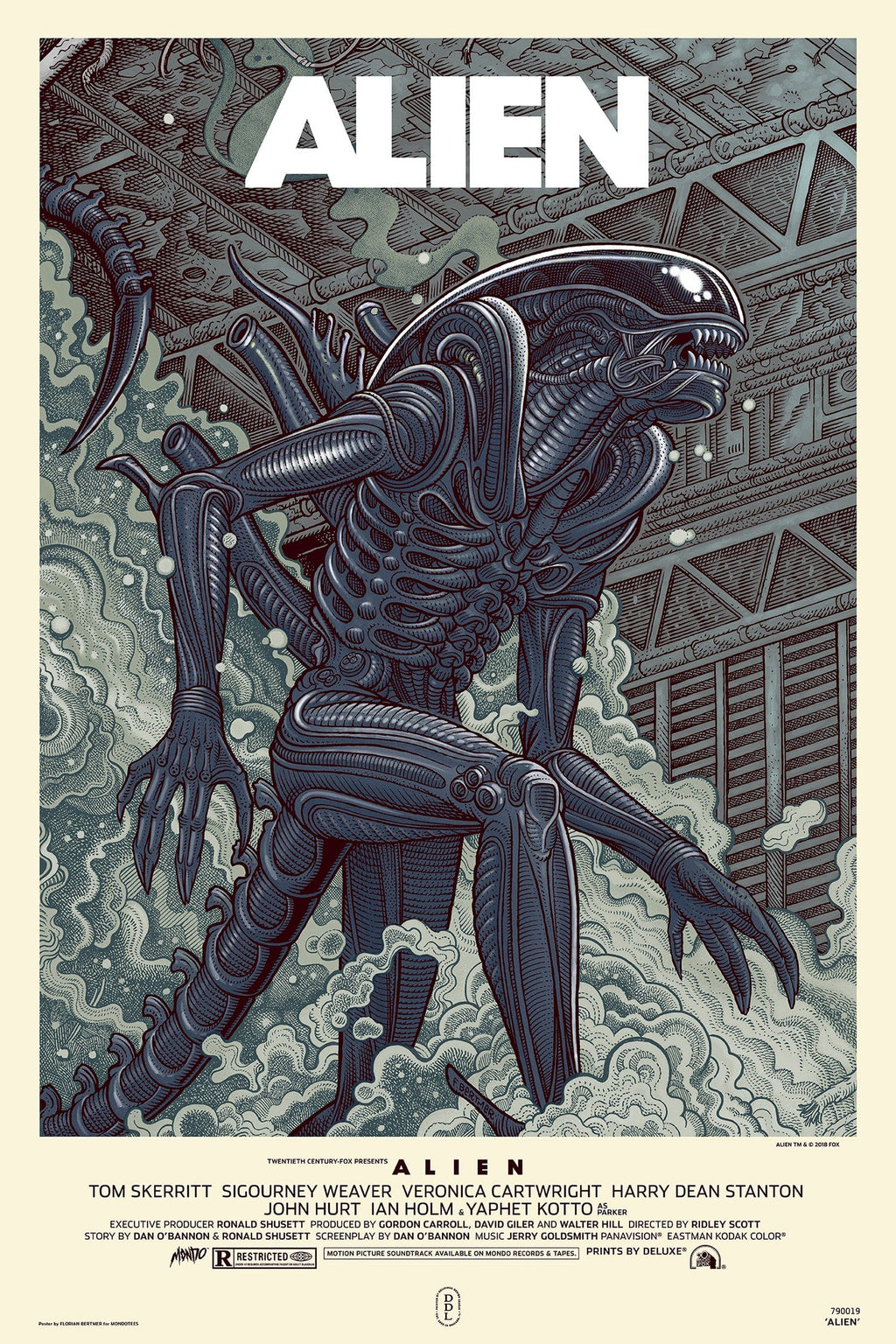 Alien (Variant) Poster – Mondo