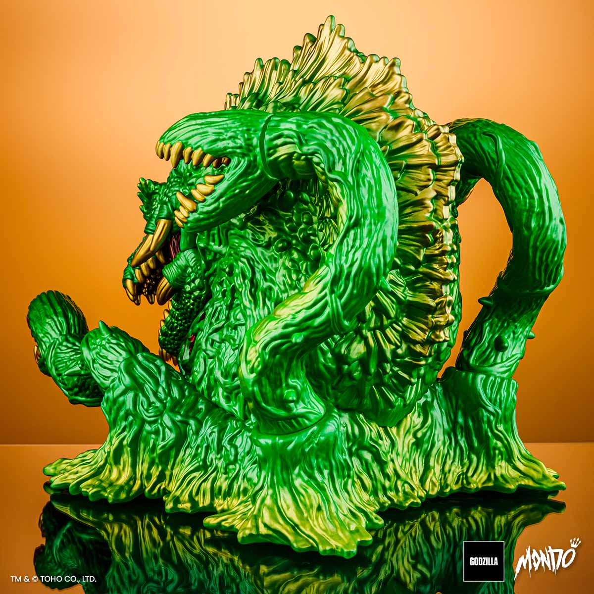 Biollante Soft Vinyl Figure - Corrosive Sap Variant – Mondo
