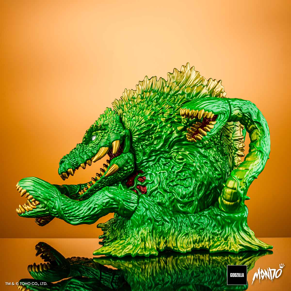Biollante Soft Vinyl Figure - Corrosive Sap Variant – Mondo