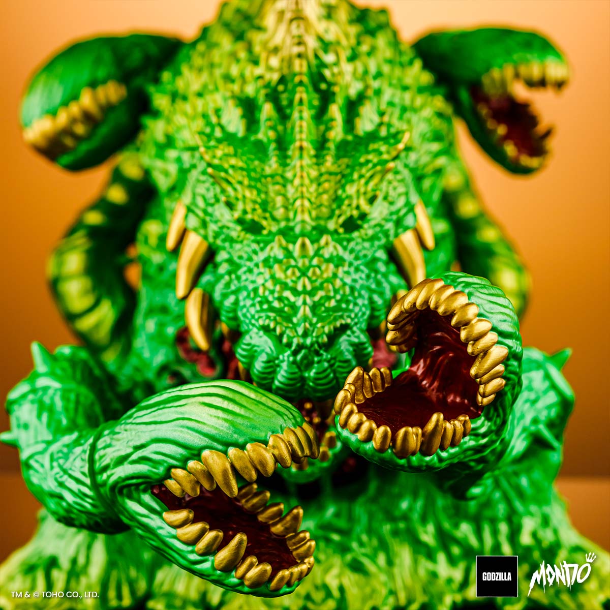 Biollante Soft Vinyl Figure - Corrosive Sap Variant – Mondo