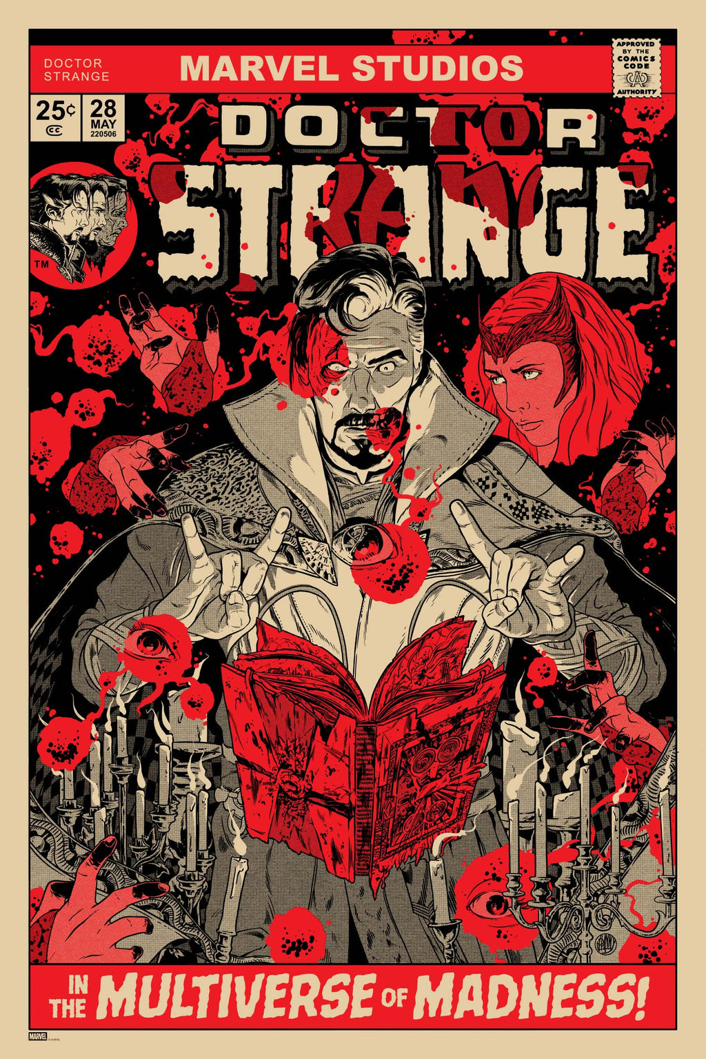 Doctor Strange in the Multiverse of Madness Variant Poster – Mondo