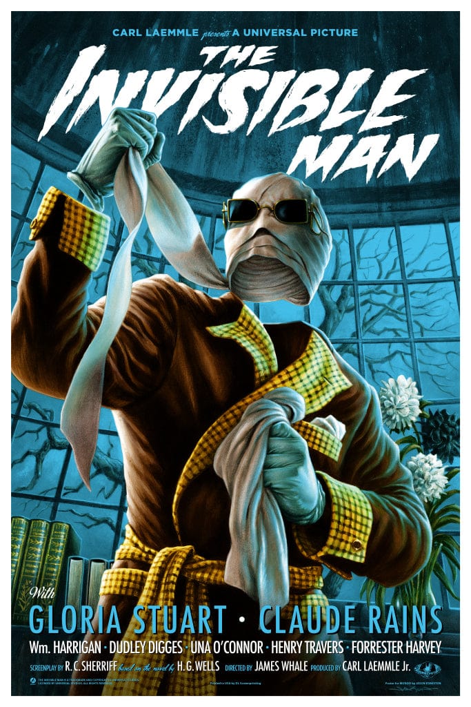 The Invisible Man Poster – Mondo