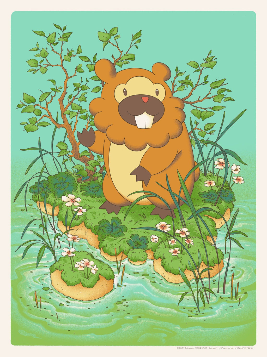 Bidoof Poster – Mondo