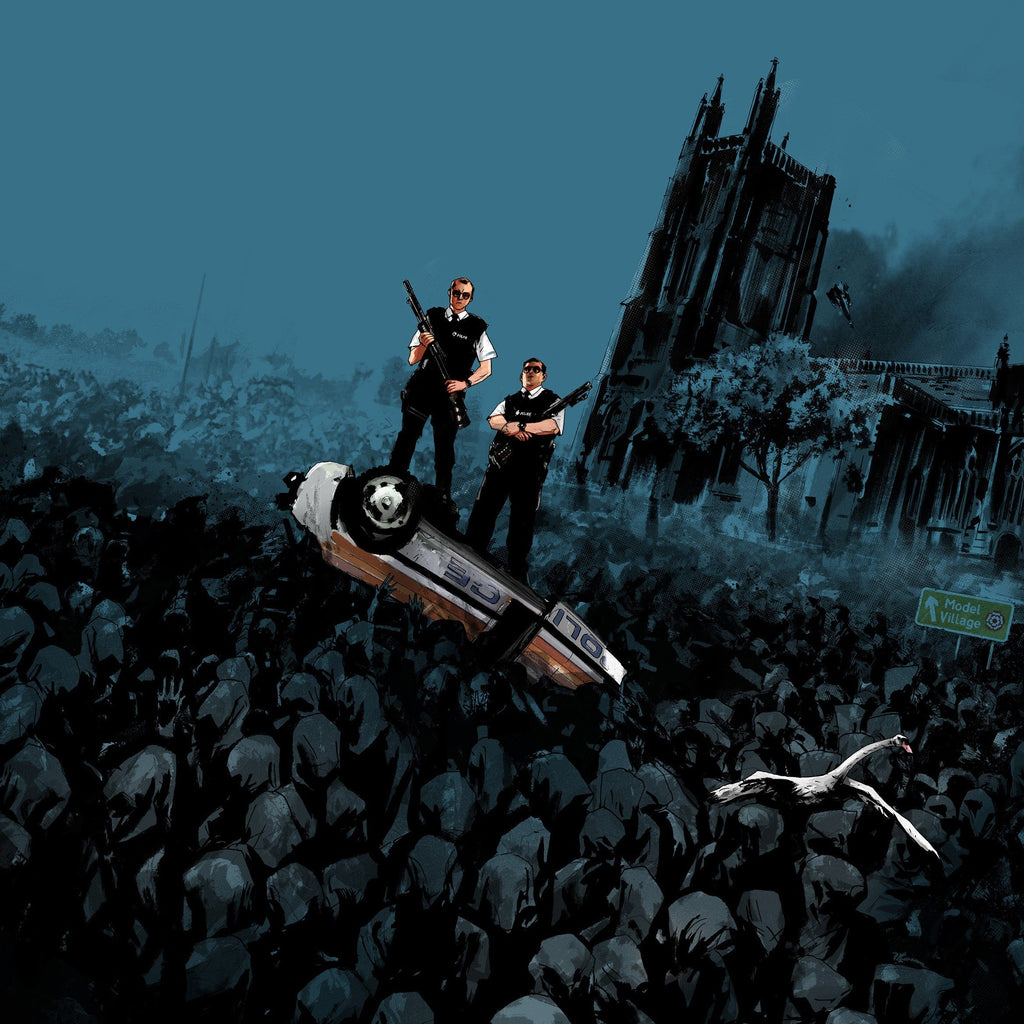 Hot Fuzz – Original Motion Picture Score LP – Mondo