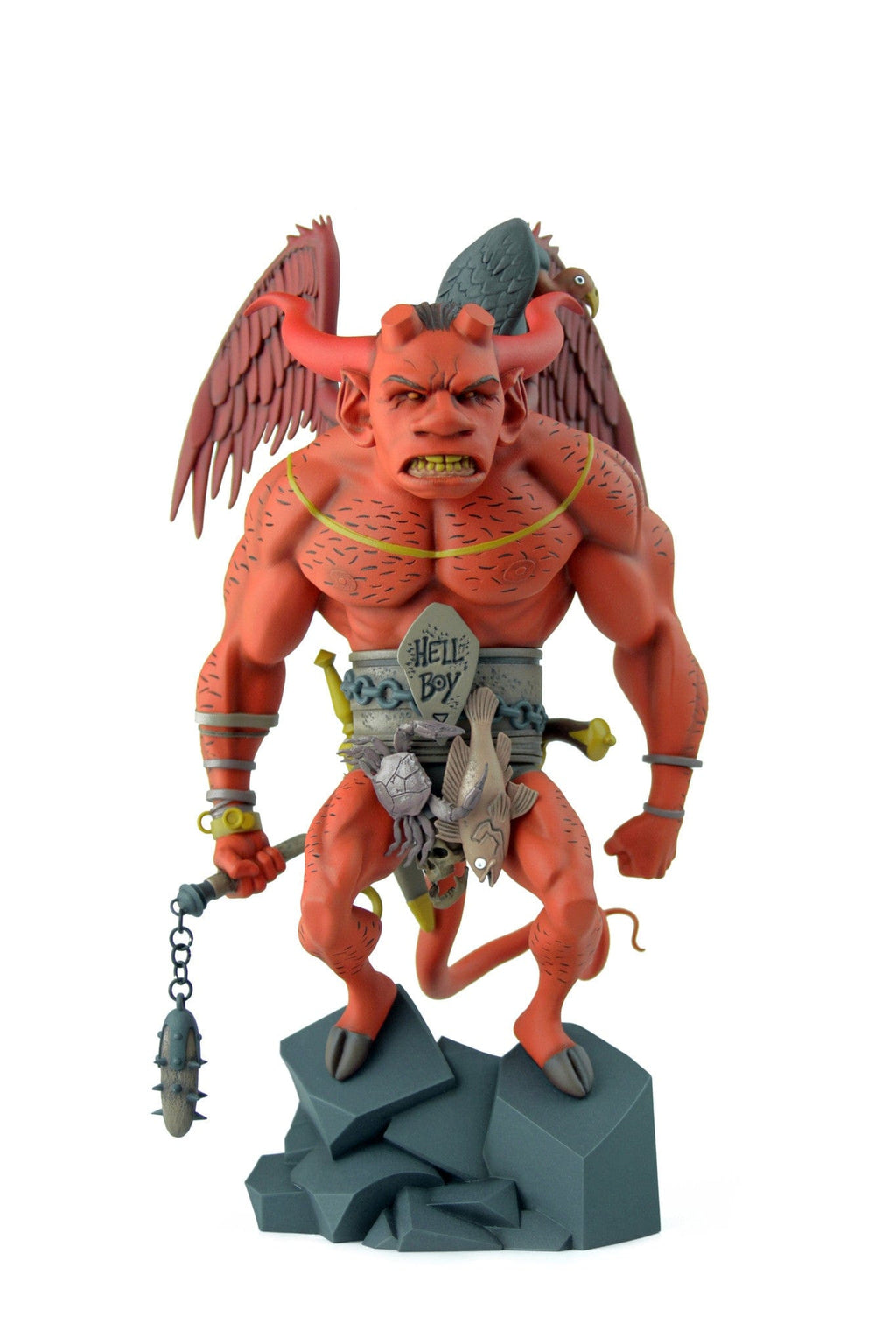 The First Hellboy Statue (Red Version) – Mondo