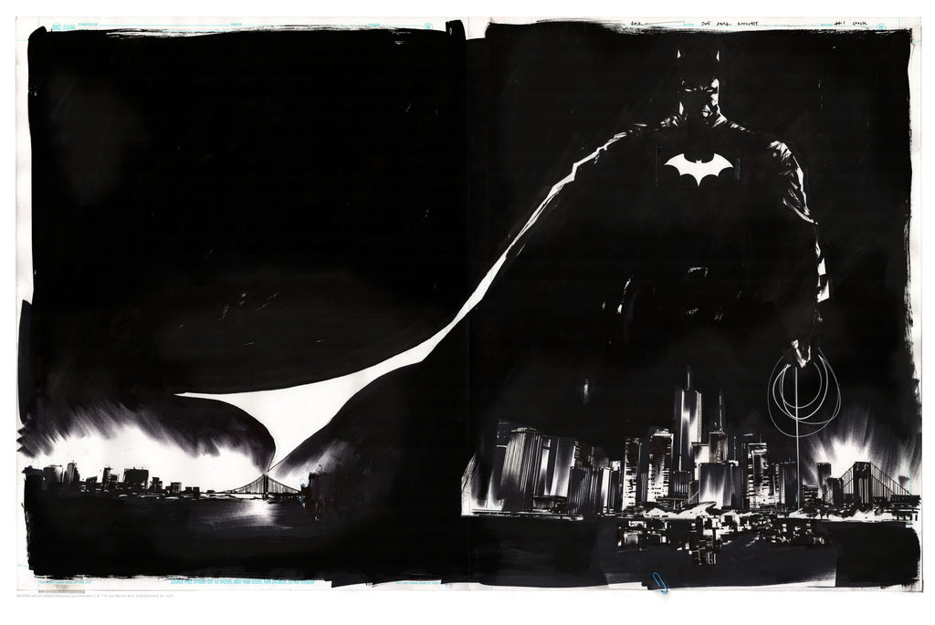 Batman: One Dark Knight Original Art Variant Poster – Mondo