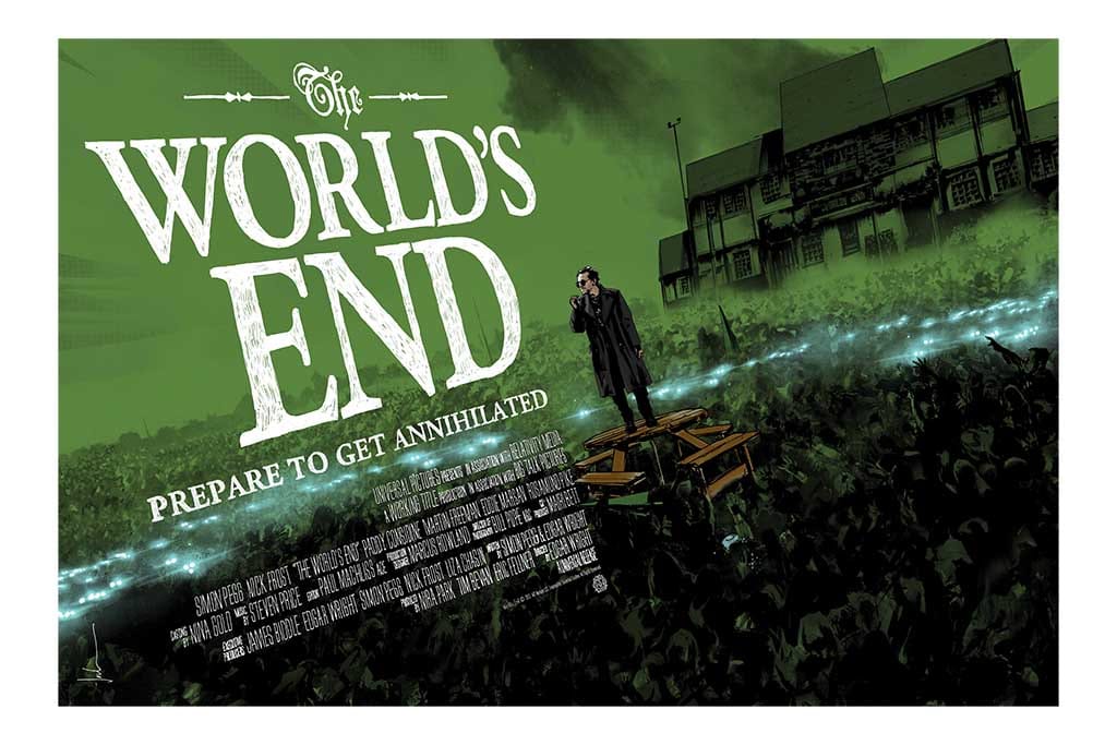 The World's End Poster – Mondo