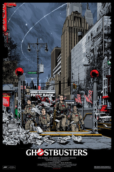 Ghostbusters Poster by Ken Taylor – Mondo