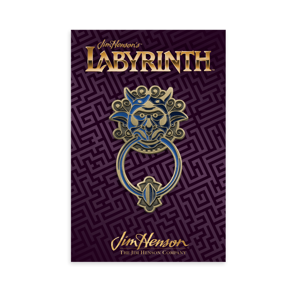 Labyrinth – Door Knocker (Right) Enamel Pin – Mondo