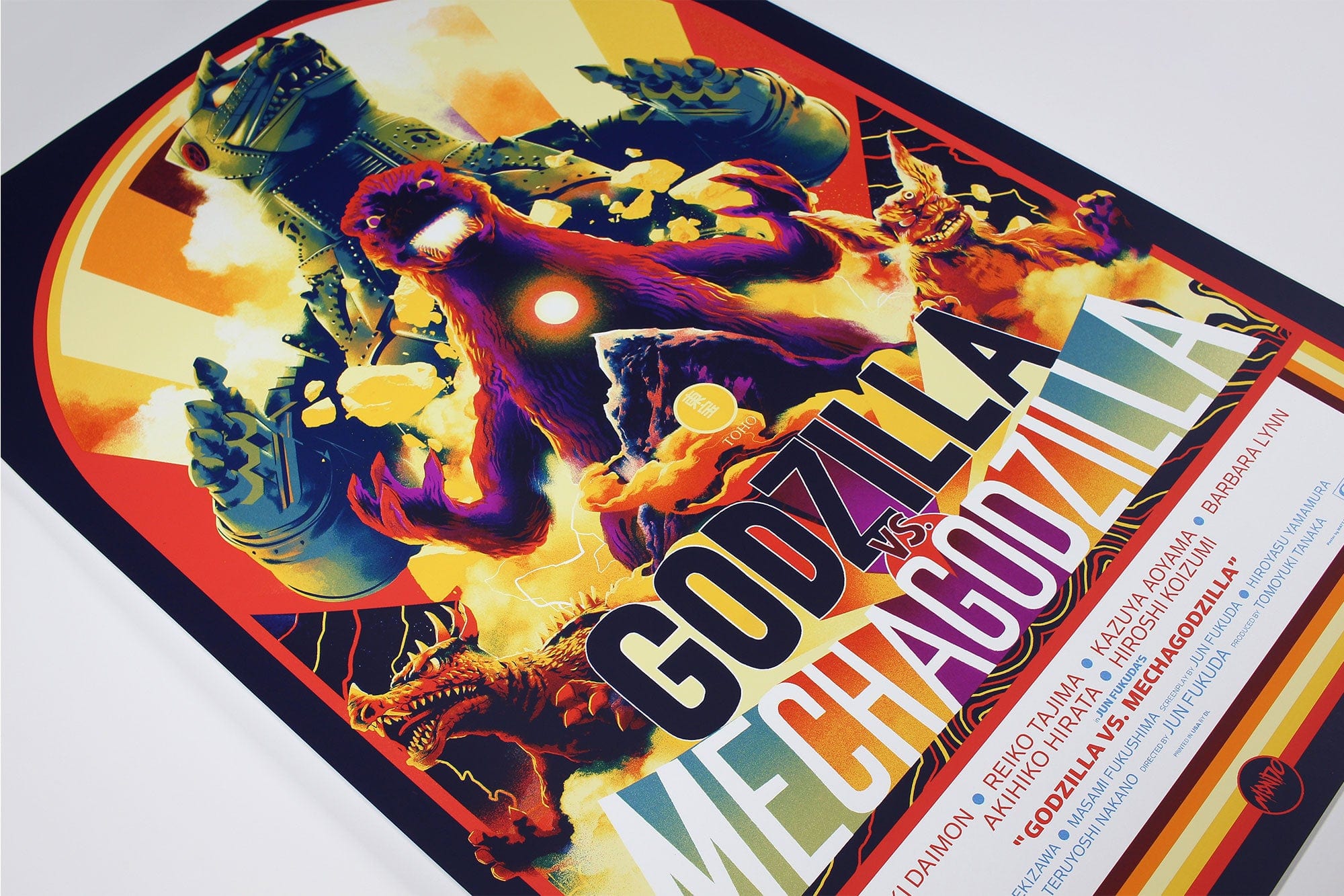 Godzilla Vs. Mechagodzilla Poster – Mondo
