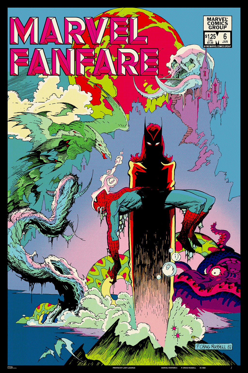 Marvel Fanfare #6 Poster – Mondo