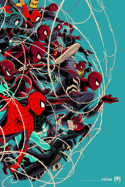 Marvel’s Spider-Man (Variant) Poster – Mondo