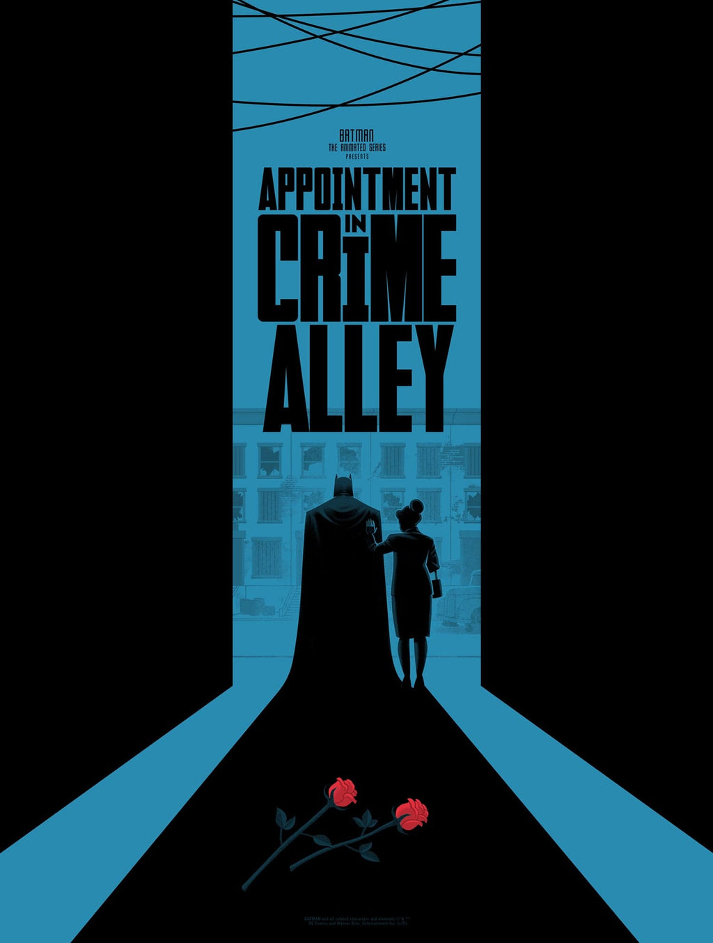 Batman: The Animated Series - Crime Alley (Variant) Screenprinted Post ...