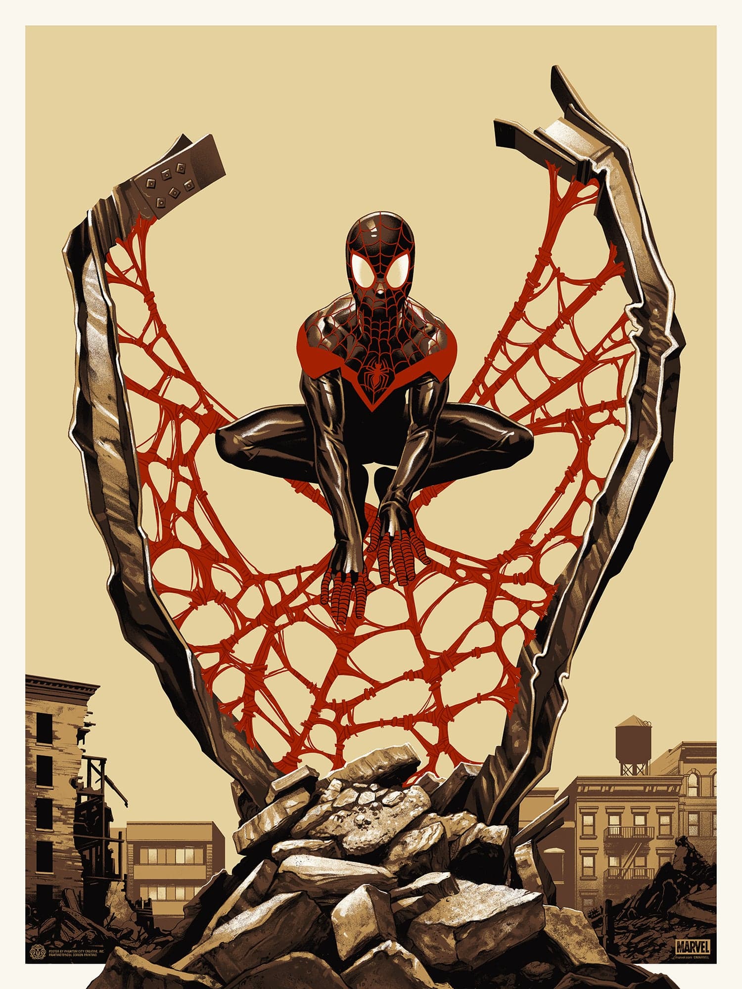 Spider-Man: Miles Morales (Variant) Poster – Mondo