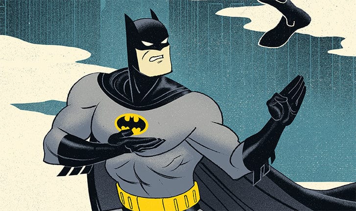 Batman: The Animated Series - Night of the Ninja Screenprinted Poster ...