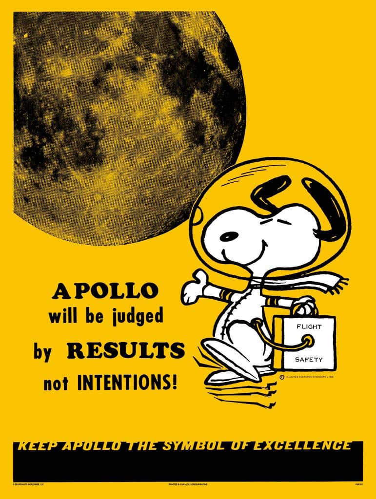 Apollo Era Safety Poster A (Variant) – Mondo