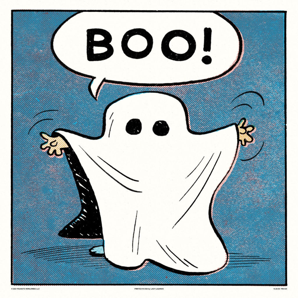 Peanuts Boo! Poster – Mondo